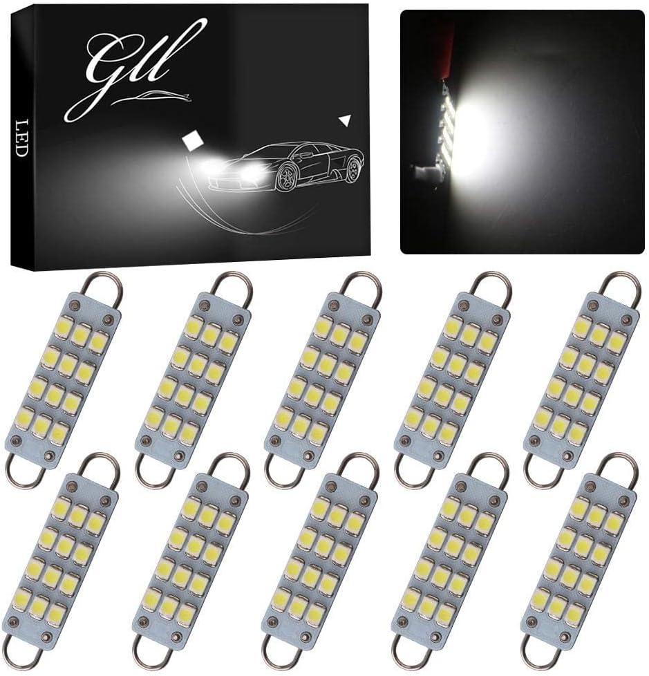 Amazon.com: Anourney 561 Led Bulb,Super Bright White 4014 Chips Latest ...