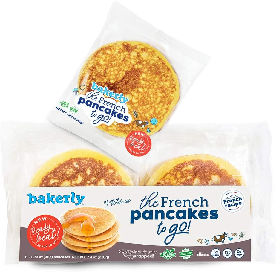 Amazon.com: Mini French Pancakes Made in France Individually Wrapped ...