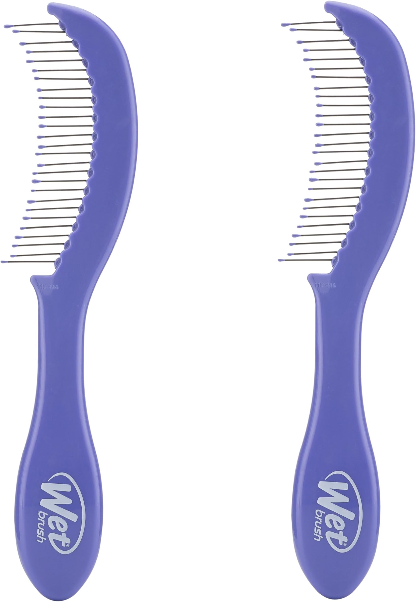 Amazon.com : Wet Brush Thin Detangler Comb - Purple, Custom Care - All ...