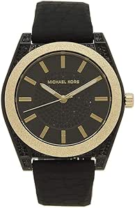 Amazon | [マイケルコース] 腕時計 レディース MK6703 40MM ブラック ゴールド [並行輸入品] | 腕時計 ...