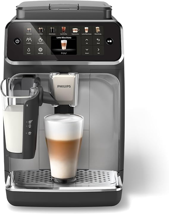 Amazon.com: PHILIPS 4400 Series Fully Automatic Espresso Machine – 12 ...