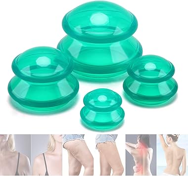 Silicone Cupping Therapy Set, Professional Studio and Home Cupping Set ...