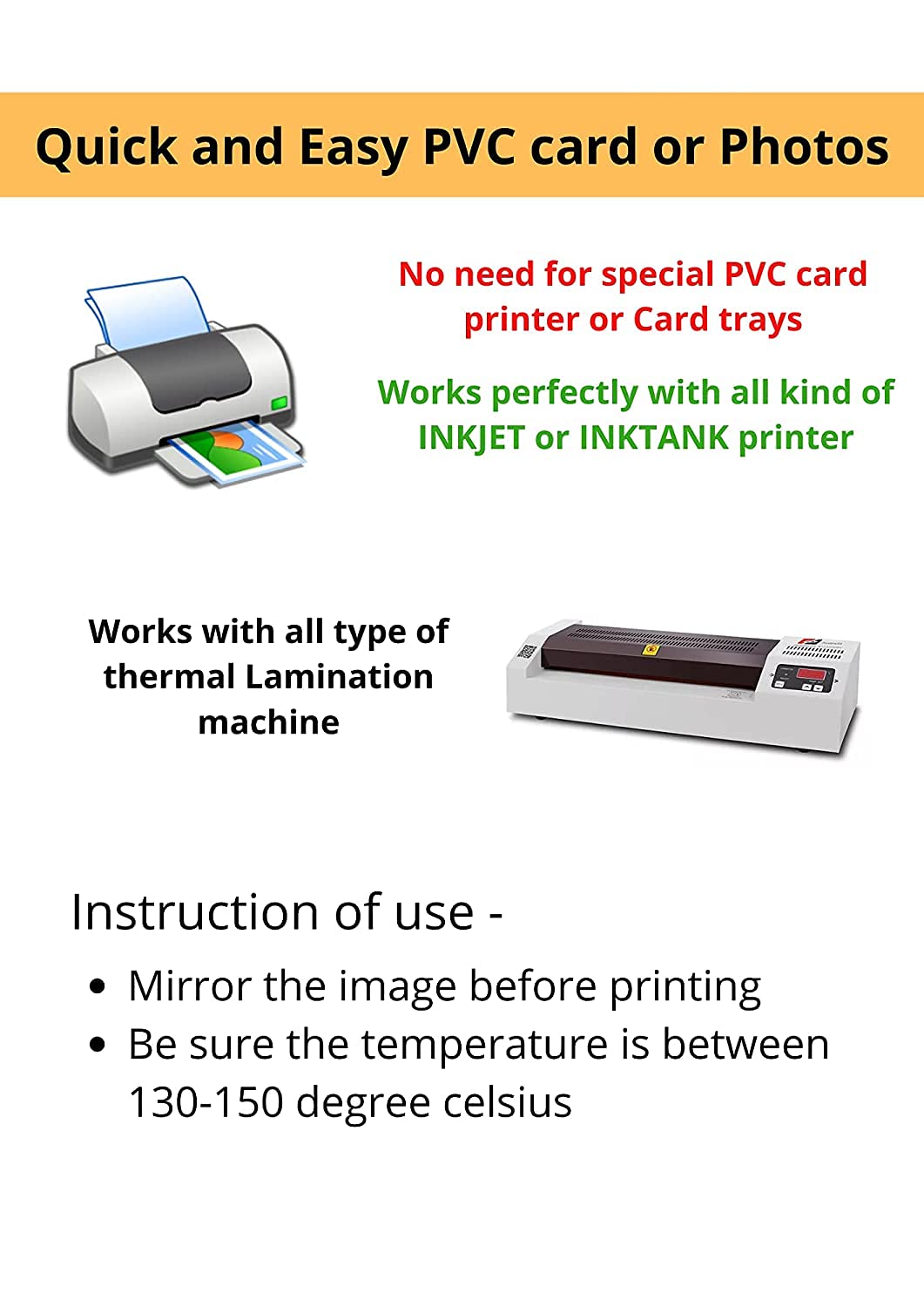 Buy True-Ally Premium MATTE Finish PVC Lamination Dragon Sheet A4 Size ...