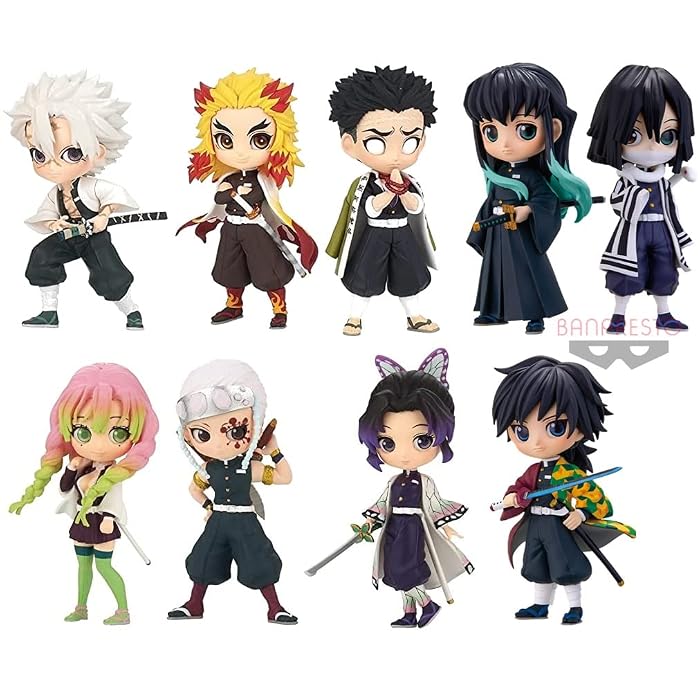 Buy Banpresto Deamon Slayer Q Posket Petit Mini Figure Vol.3 4 5 ...