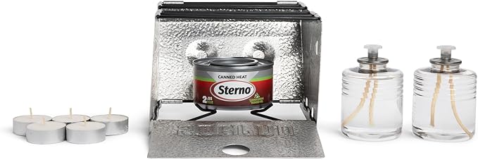 Amazon.com: Sterno Emergency Preparedness Kit – Portable Stove, Liquid ...
