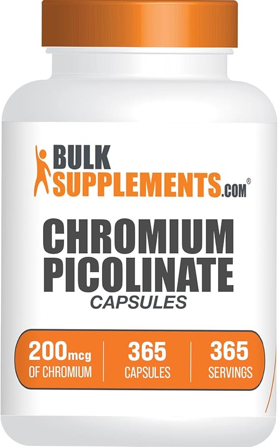 Amazon.com: BulkSupplements.com Chromium Picolinate Capsules - Chromium ...