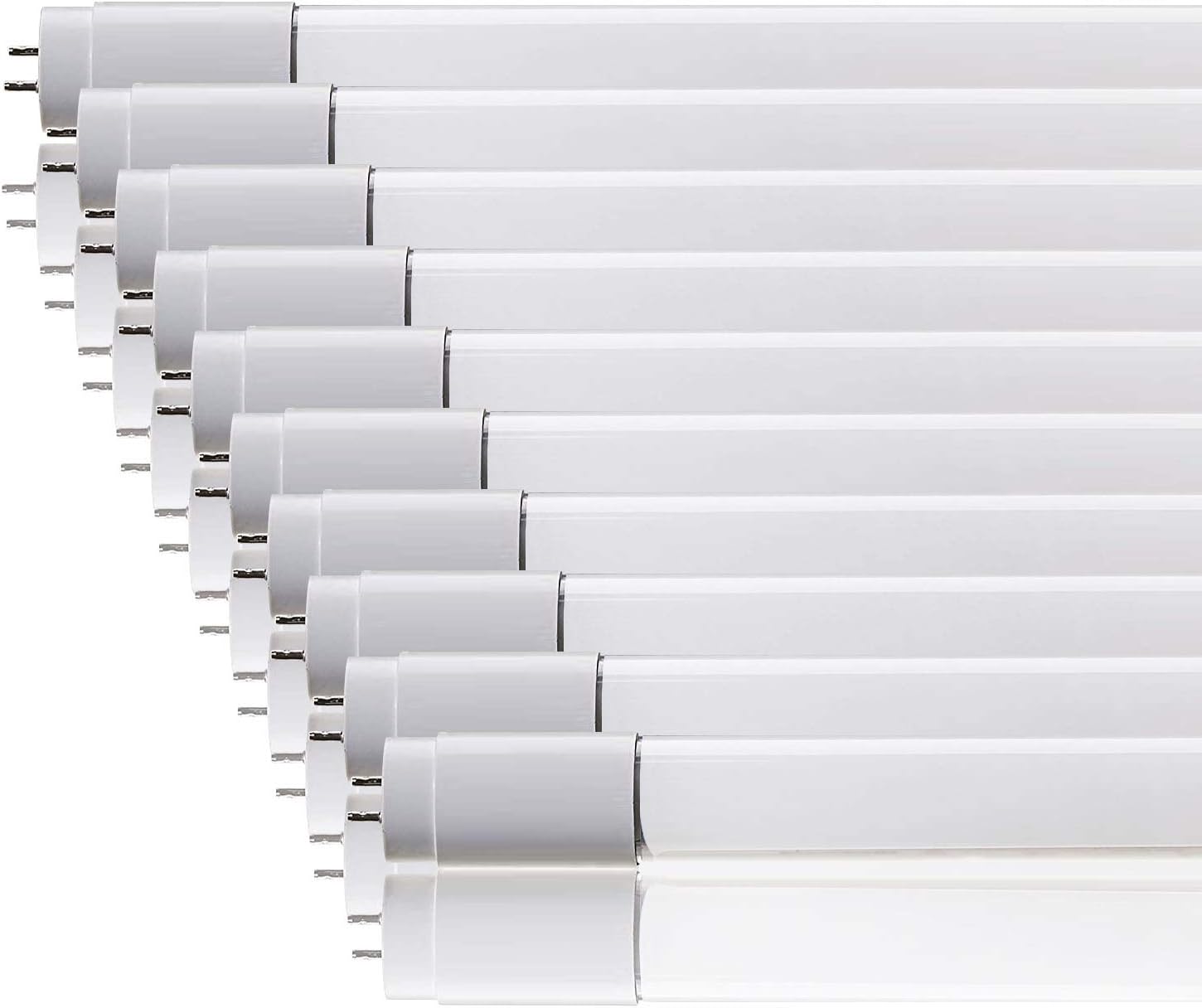 Ensemble de 5 ZoneLED SET - 120cm Tubes à led - T8 G13 - 18W remplacé ...