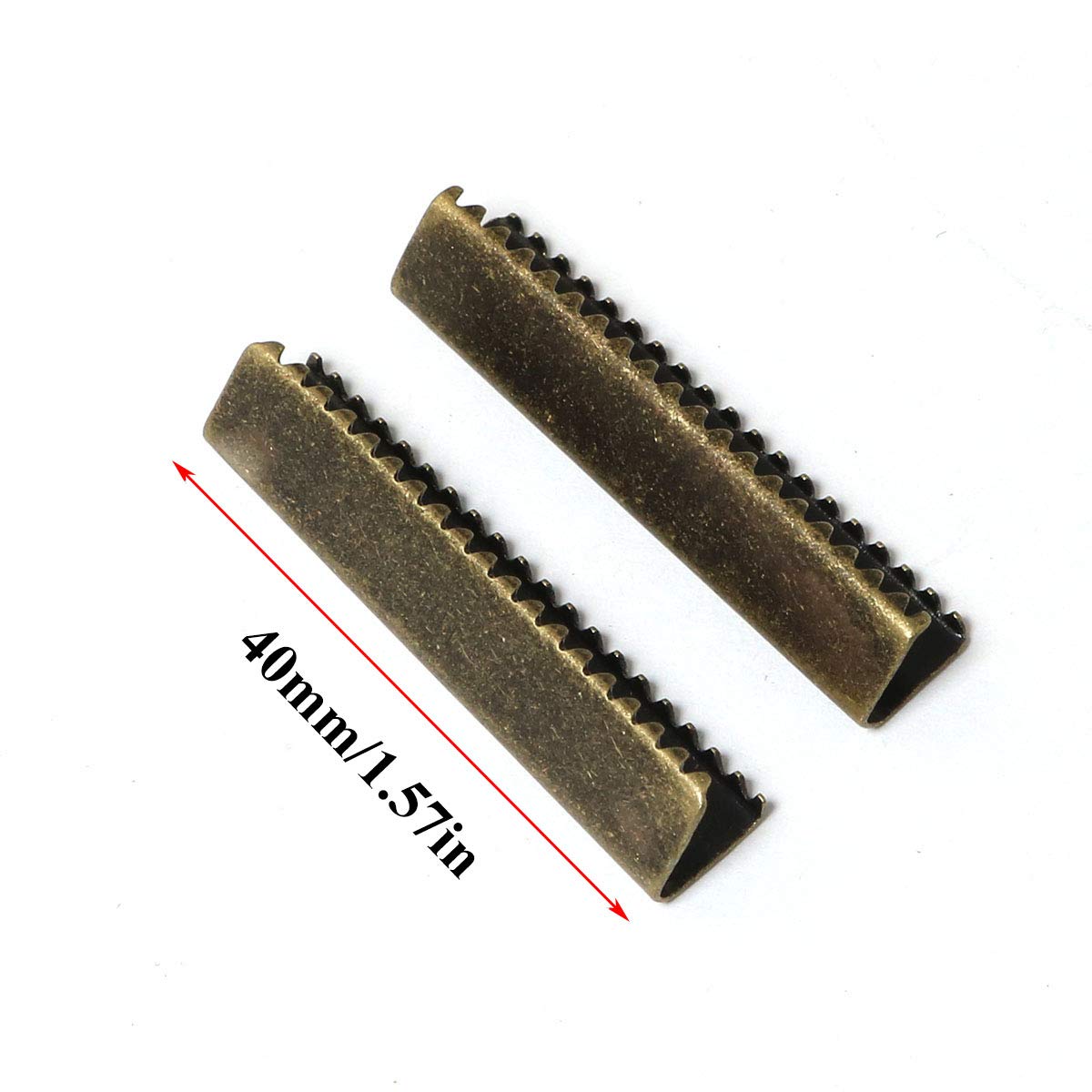 Snapklik.com : PZRT 6pcs Belt Buckle End Tip For Cotton Webbing Fabric ...