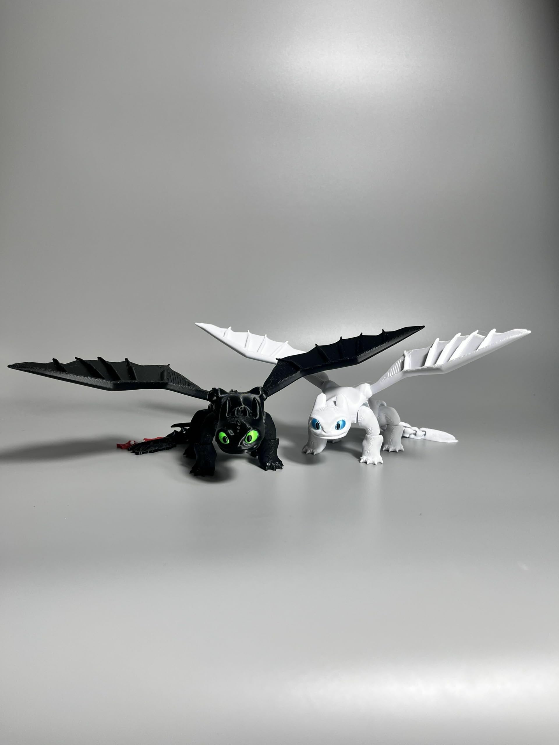 Buy Yamadura How To Train Your Dragon Light Fury Toothless Light Fury ...