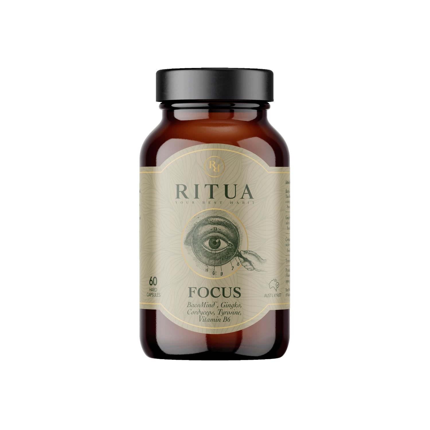Ritua Wellness Nootropic Mushroom Supplement, Brain Supplement to ...