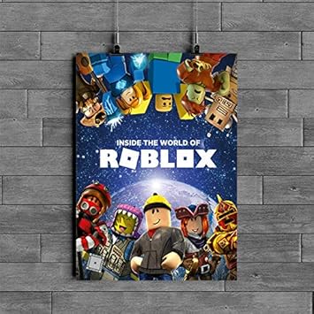 Roblox Game Poster Vintage Classic Framed or Unframed Glossy Poster (A4 ...