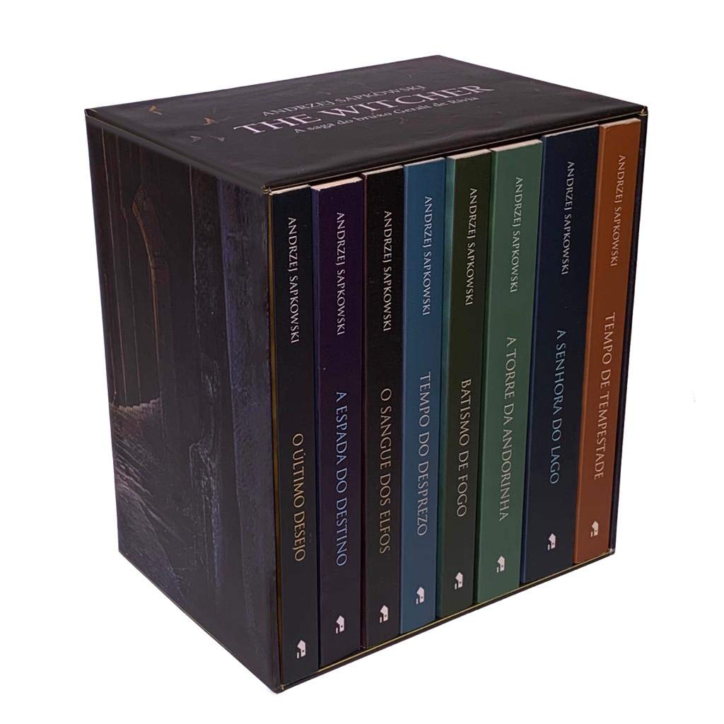 The Witcher - Box capa clássica : Sapkowski, Andrzej: Amazon.com.br: Livros