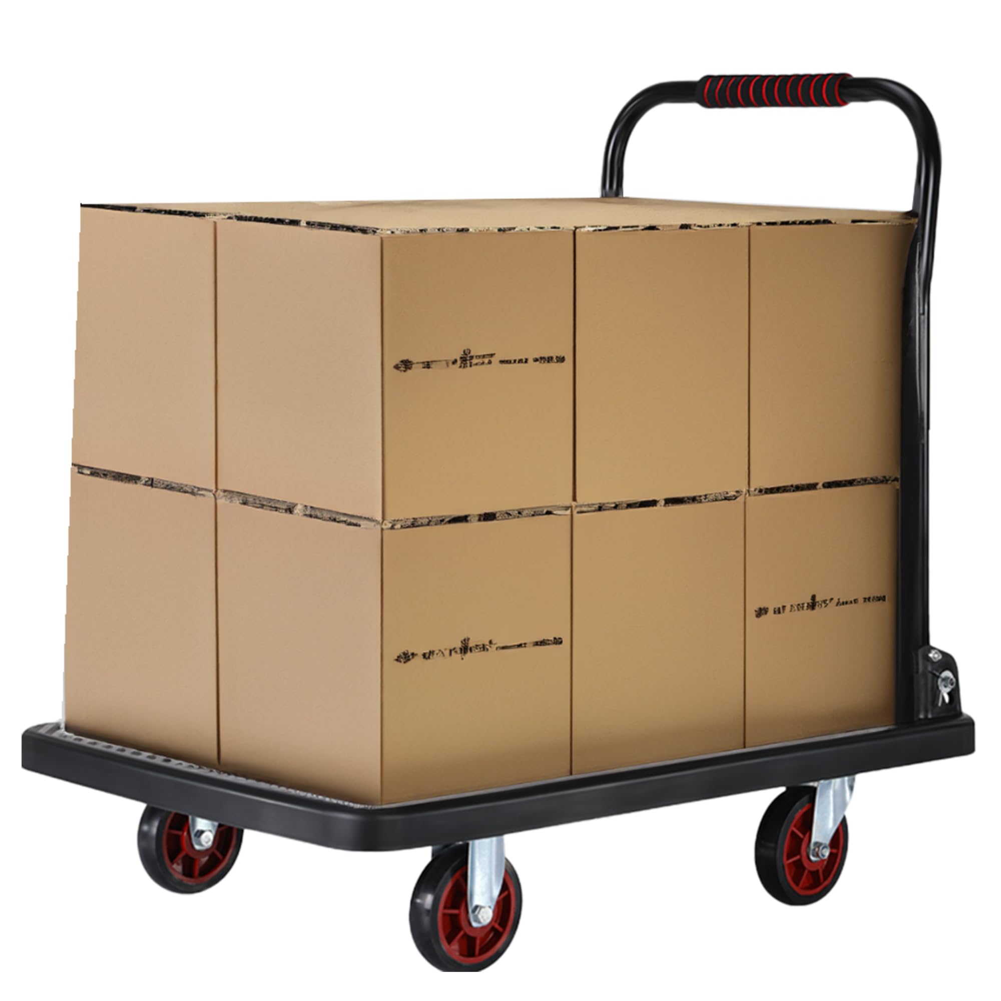 Cheston Foldable Platform Trolley 400 Kg Capacity Trolley For Goods ...