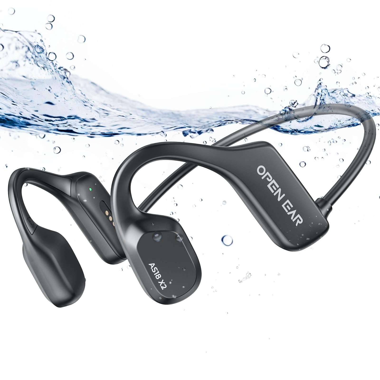 Waearmusic Swimming Headphones, Bone Conduction Headphones Bluetooth 5. ...
