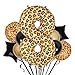 Amazon.com: Leopard Print Number 8 Balloons Birthday Party Decorations ...