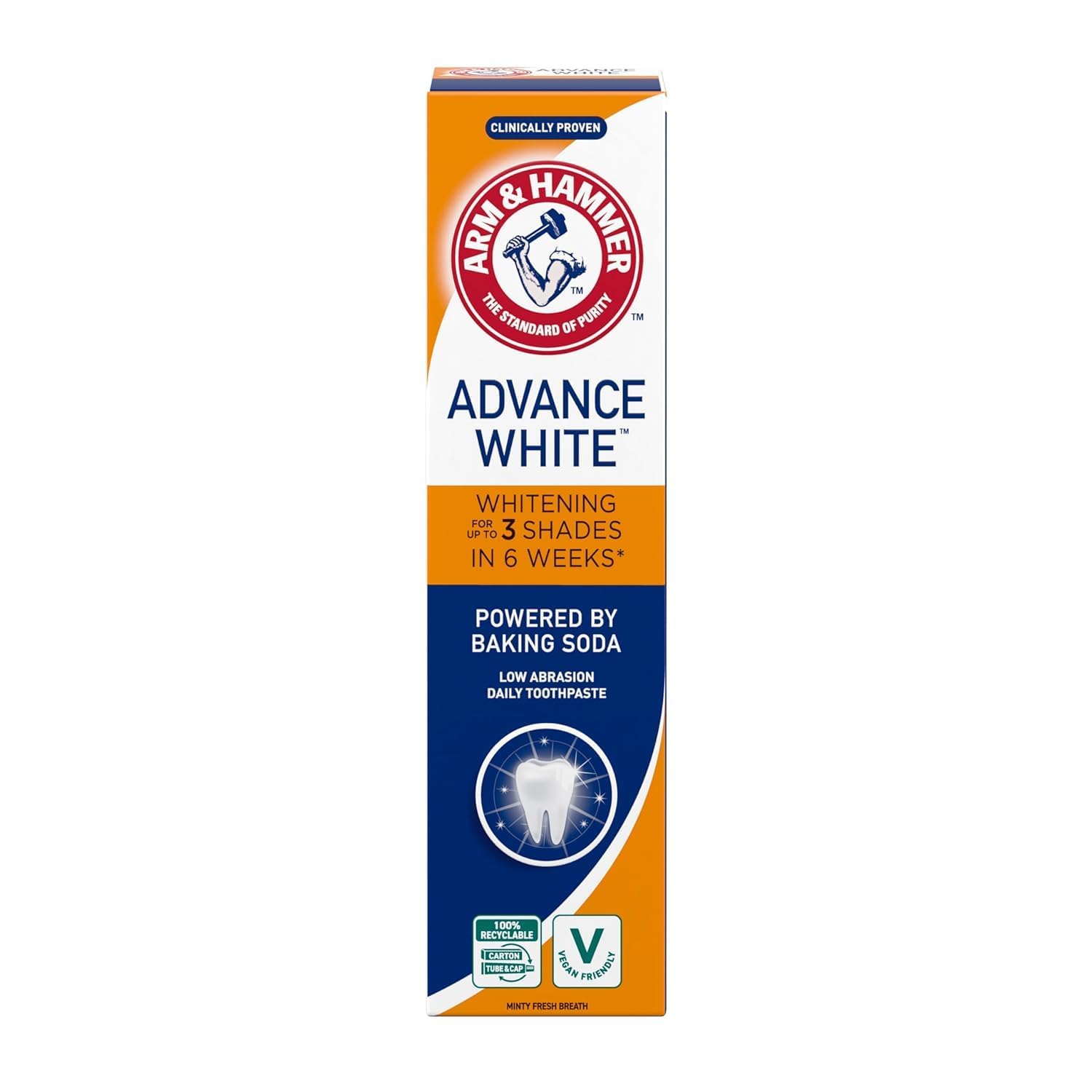 Arm & Hammer - Advanced White - 75ml : Amazon.fr: Hygiène et Santé