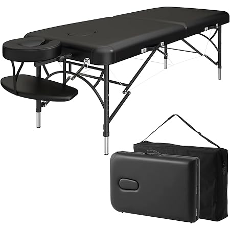 Amazon.com: Saloniture Portable Physical Therapy Massage Table - Low to ...