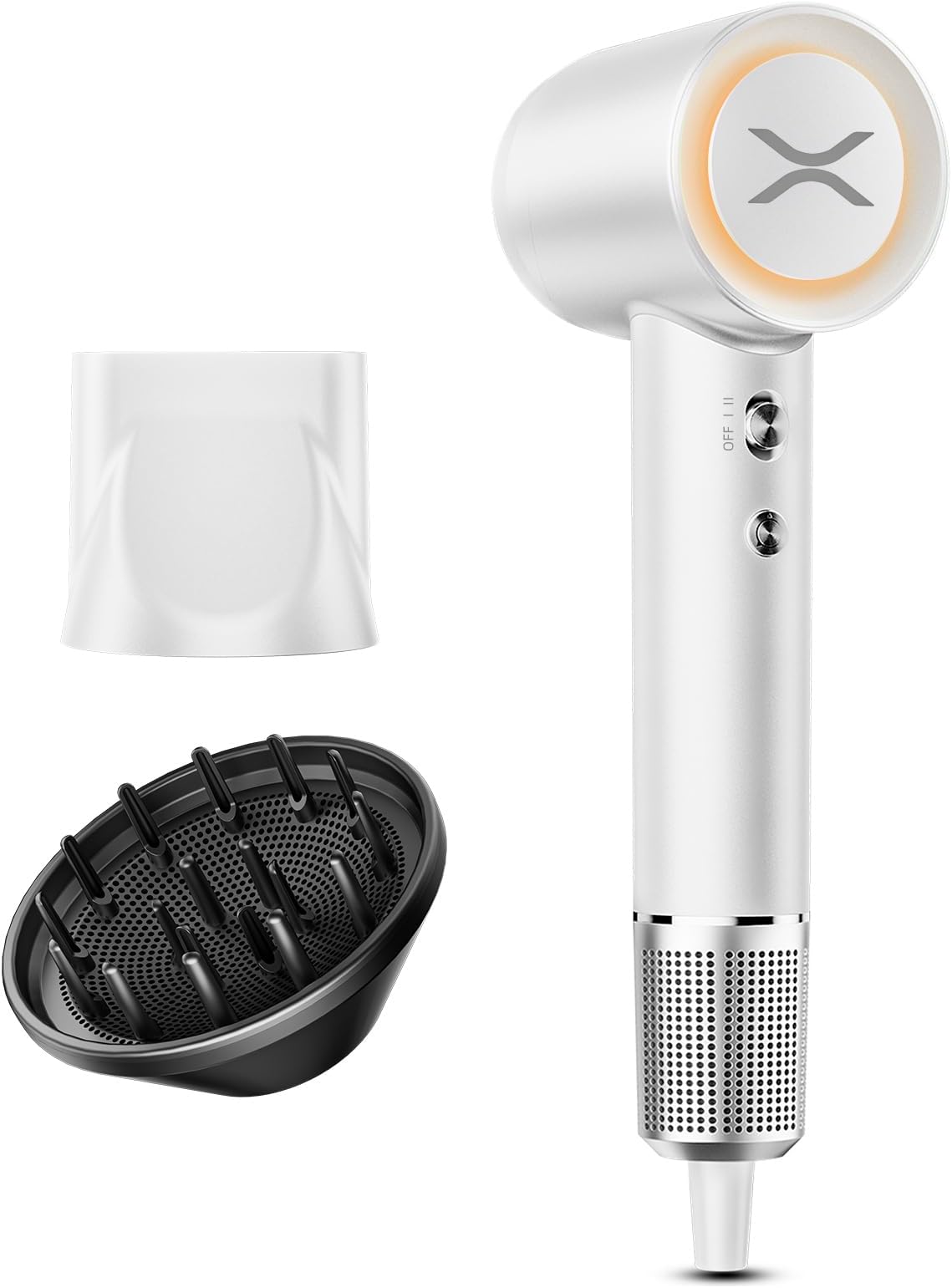 Amazon.com : High-Speed Hair Dryer, 110,000 RPM Ionic Blow Dryer with ...