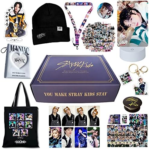 Amazon.com: KPOP Stray Kids Merch Set Box - Including StrayKids Album ...