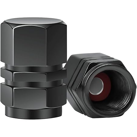 Audi 80A071215 Universal Valve Caps with Rings Logo : Amazon.co.uk ...