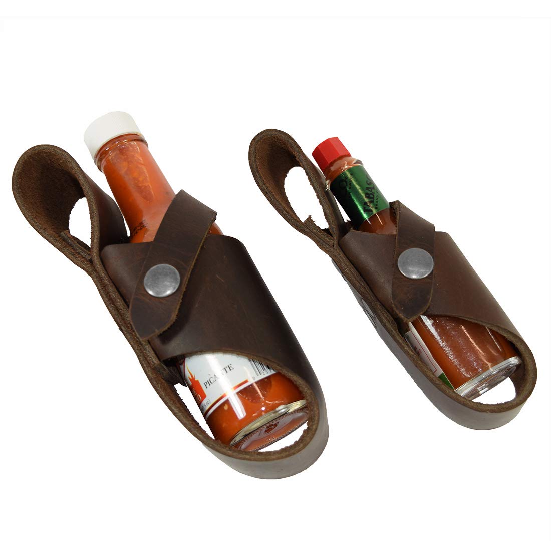 Snapklik.com : Hide & Drink, Set Of 2 Hot Sauce Holsters 5oz & 2oz ...