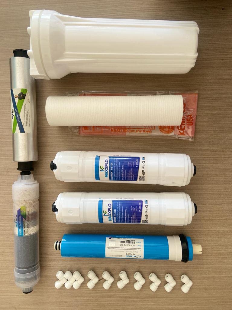 Complete RO Service Kit with Membrane Upto 2500 TDS & RO Filter Kit ...
