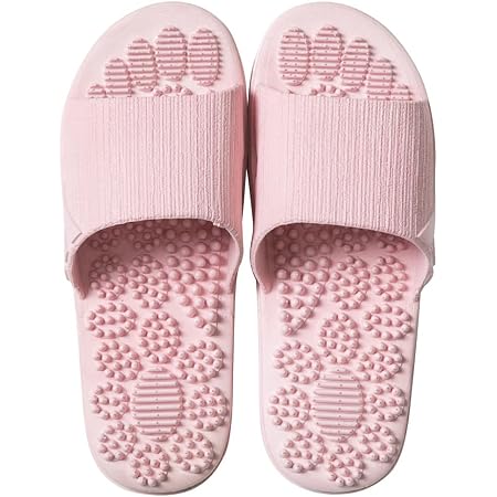 Amazon.com: Acupressure Massage Slippers with Earth Stone, Therapeutic ...