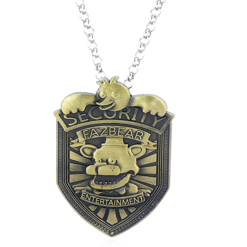 Buy FNAF Security Guard Badge - Freddy Fazbear's Night Guard Pin - FNAF ...