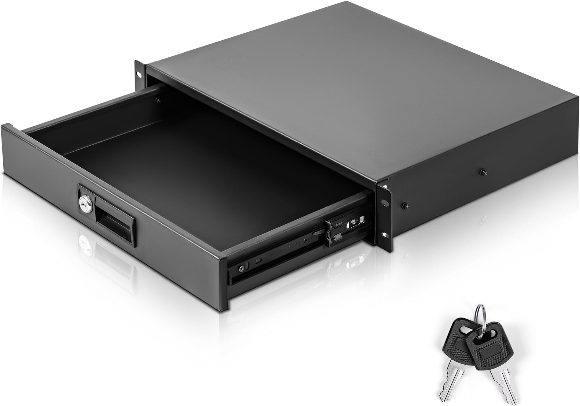 Amazon.com: NavePoint Rack Mount Drawer for 19-Inch Server Cabinet Case ...