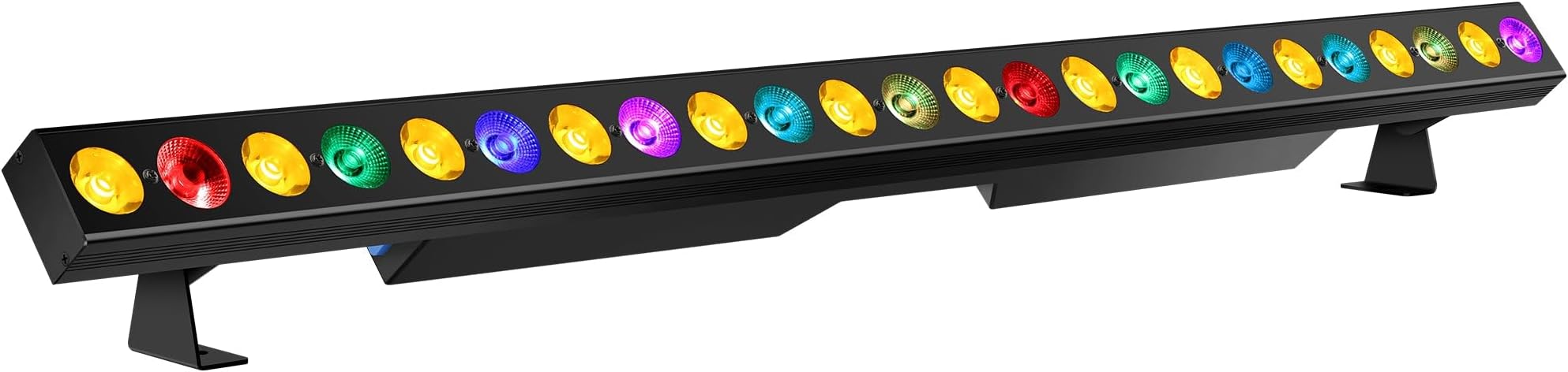Amazon.com: LED Stage Wash Light Bar: 24LED 80W 4IN1 RGBA DMX Light Bar ...
