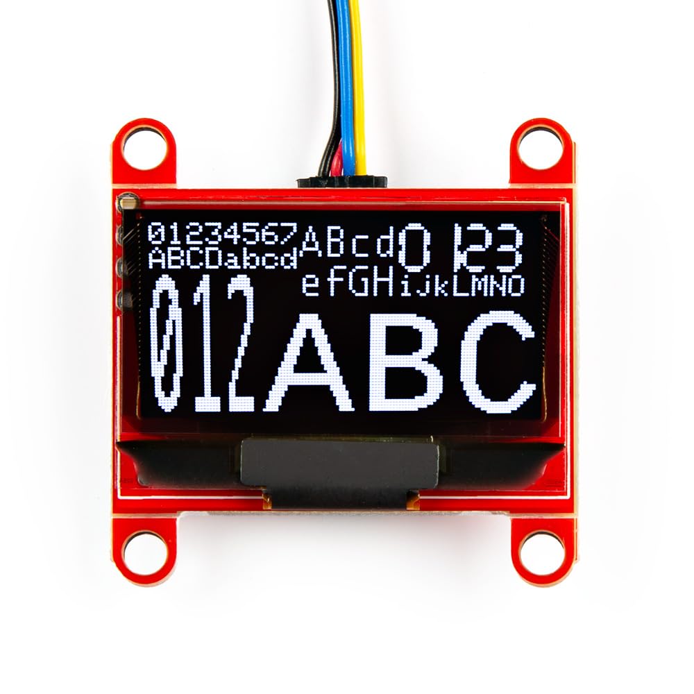 Sparkfun Qwiic Oled 13in 128x64 Horizontal Qwiic Connectors Supply Voltage