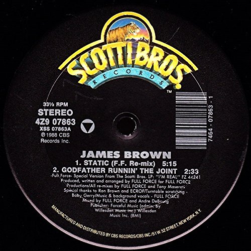 Amazon.com: JAMES BROWN STATIC vinyl record: CDs & Vinyl
