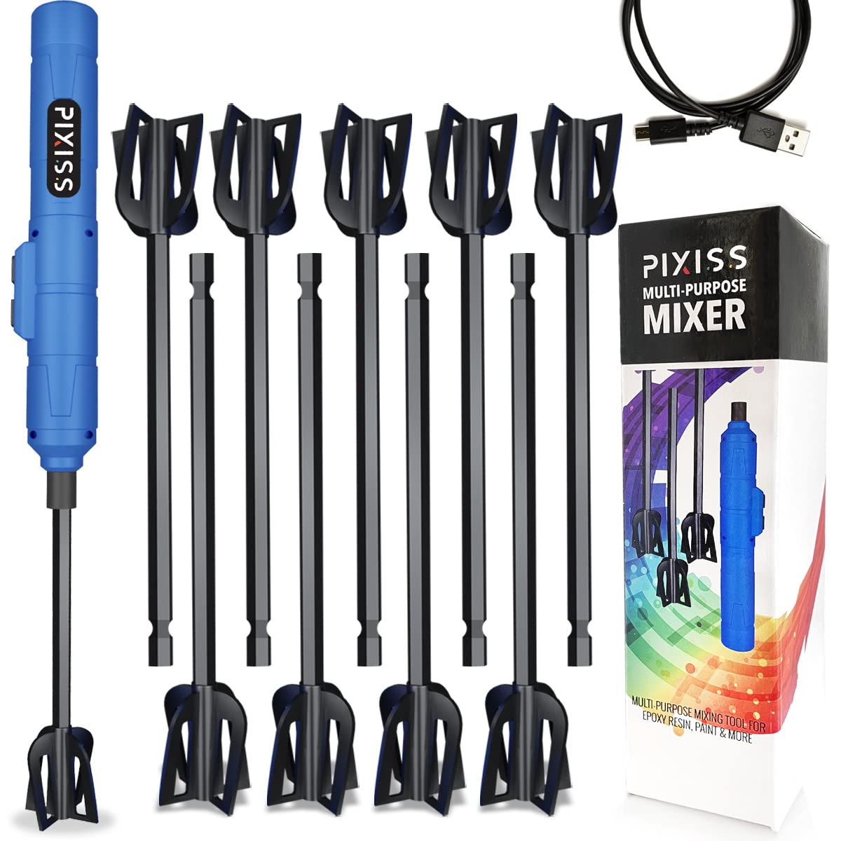 Amazon.com: Resin Mixer & Extra Mixing Paddles - Craft Electric ...