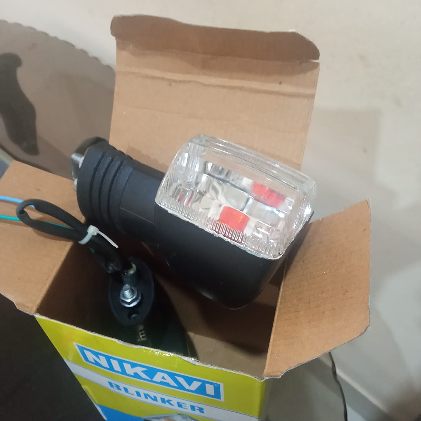 NIKAVI INDA02 Blinker Indicator Assly. Compatible for Hero Splendor Pro ...