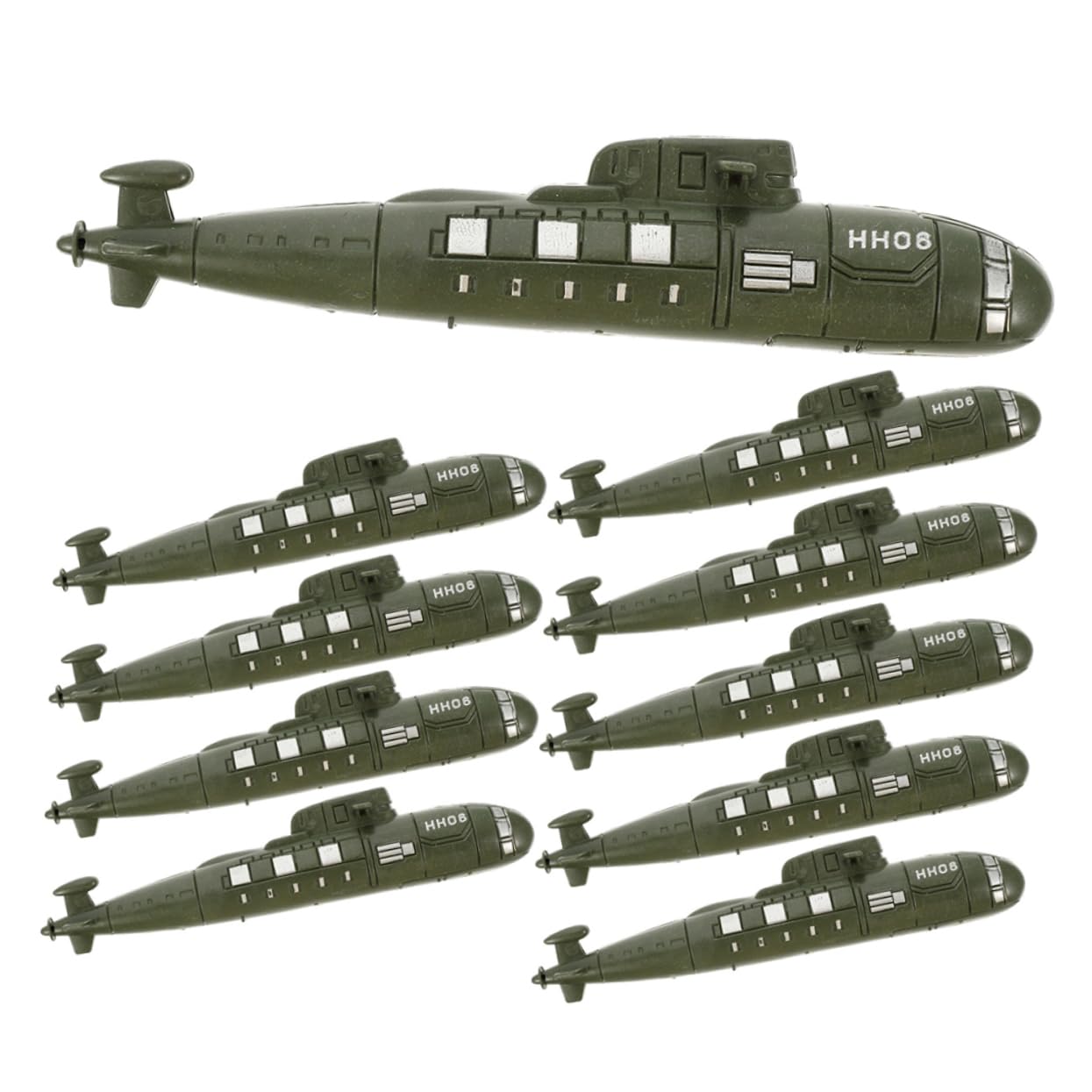 Buy HEMOTON 12pcs Simulated Submarine Submarines Statue Adornment ...