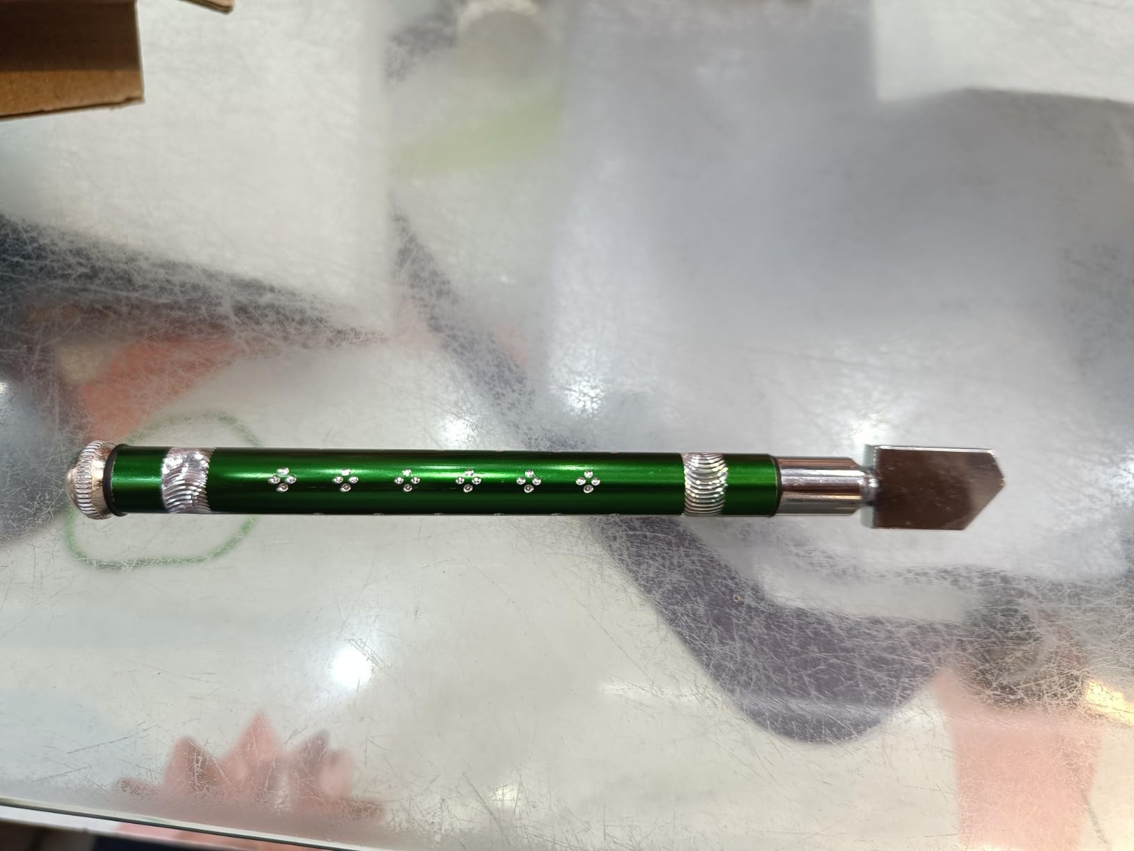 Glass Cutter Pencil Style with Oil Feed Hole Antislip Handle Style ...