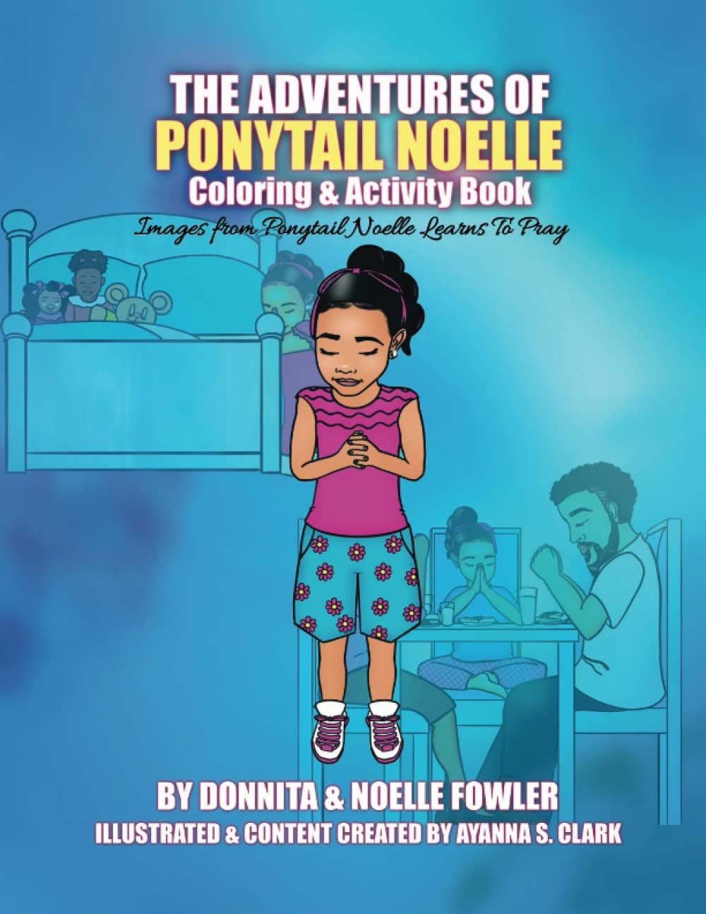 The Adventures Of Ponytail Noelle Coloring and Activity Book: Images ...