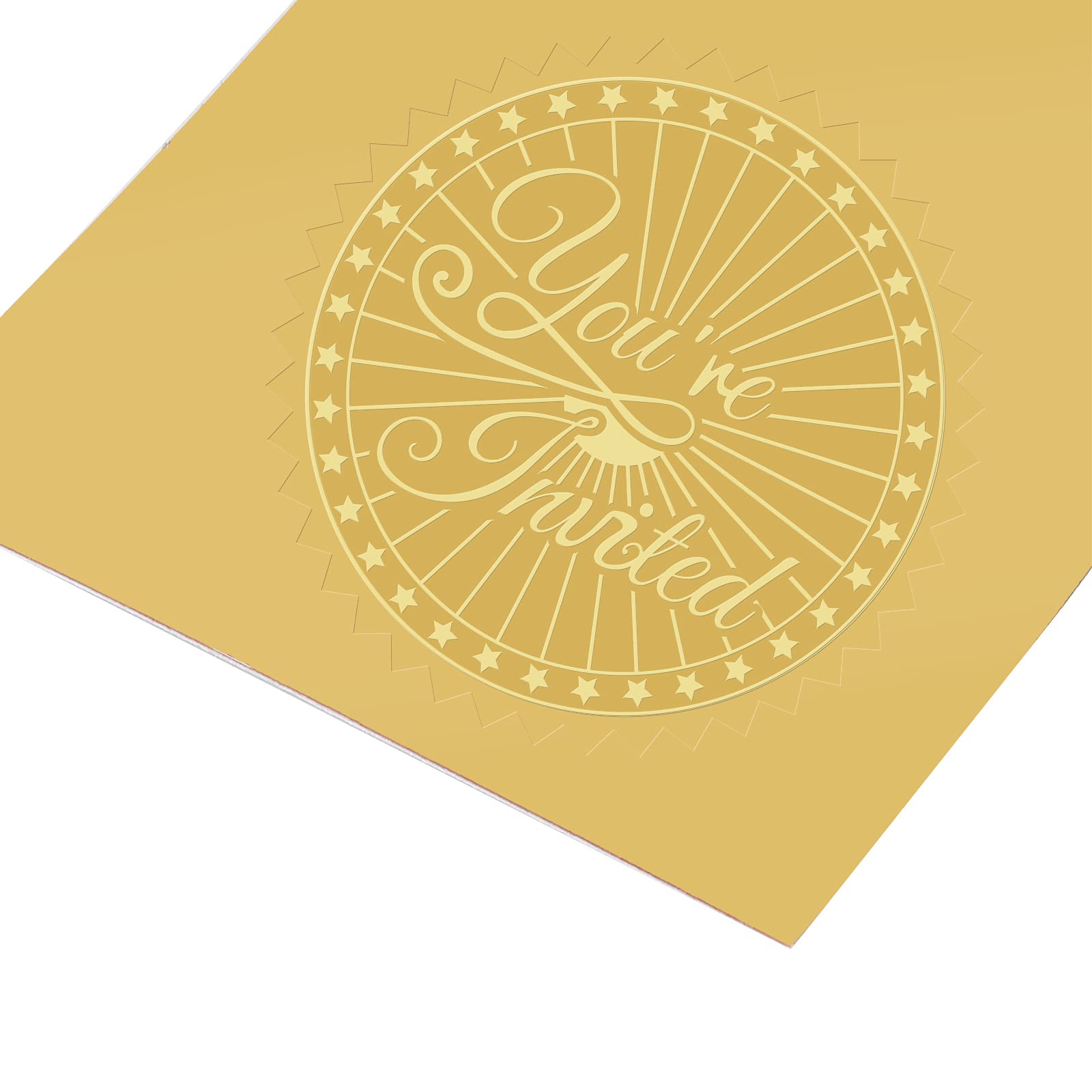 Graduation Embossed Seal