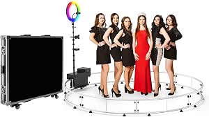 Amazon.com: HZFAIGLL Super Size 360 Photo Booth Machine for Large ...