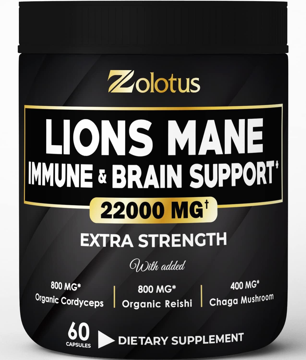 Amazon.com: NooMost Organic Lions Mane Supplement Capsules 5400mg ...