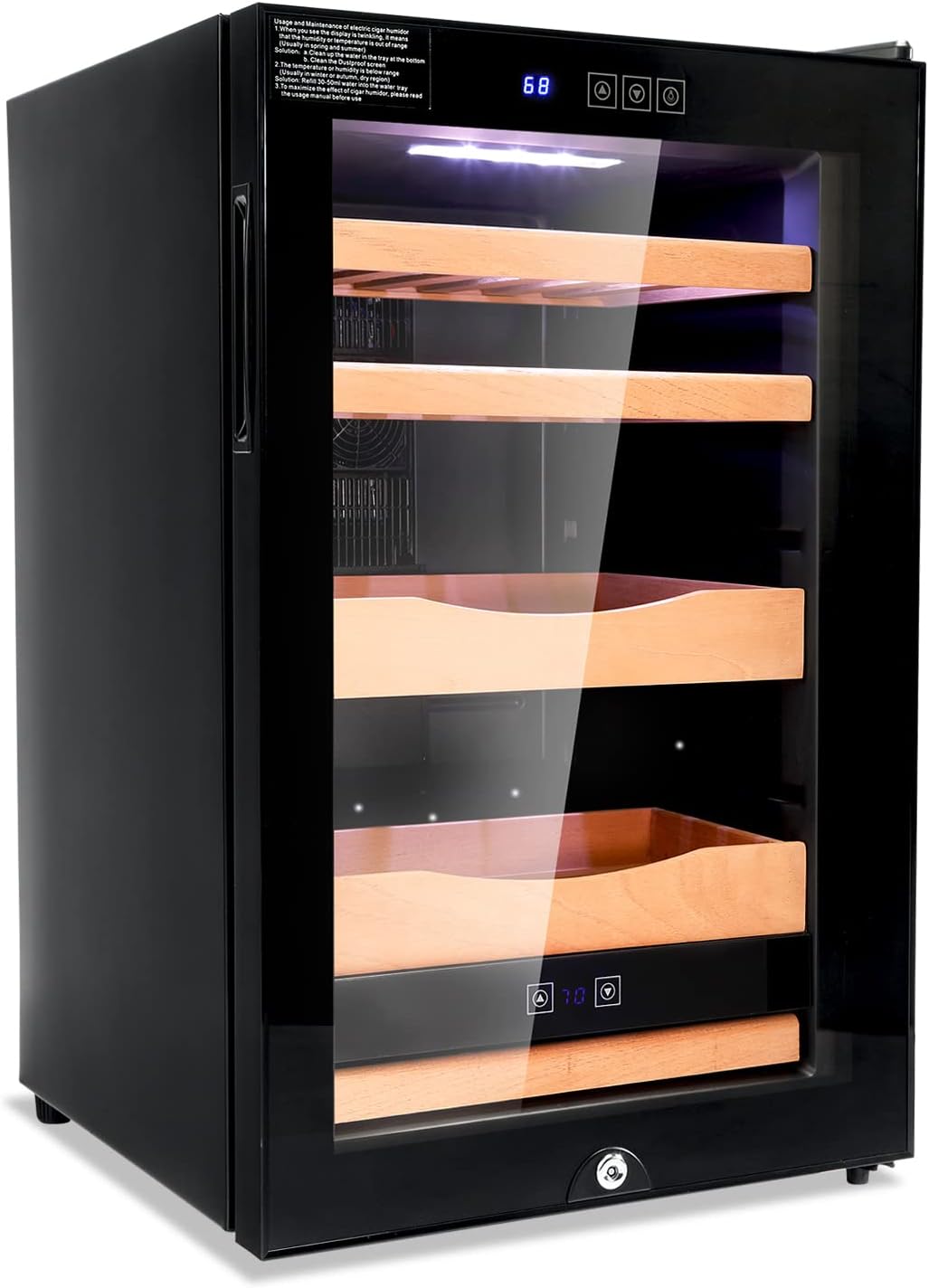 Amazon.com: TCFUNDY 65L Heating Cooling & Humidity Control Cabinet, 400 ...