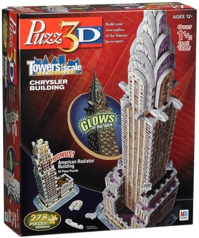 Amazon.com: Puzzle 3D Chrysler Building : Toys & Games