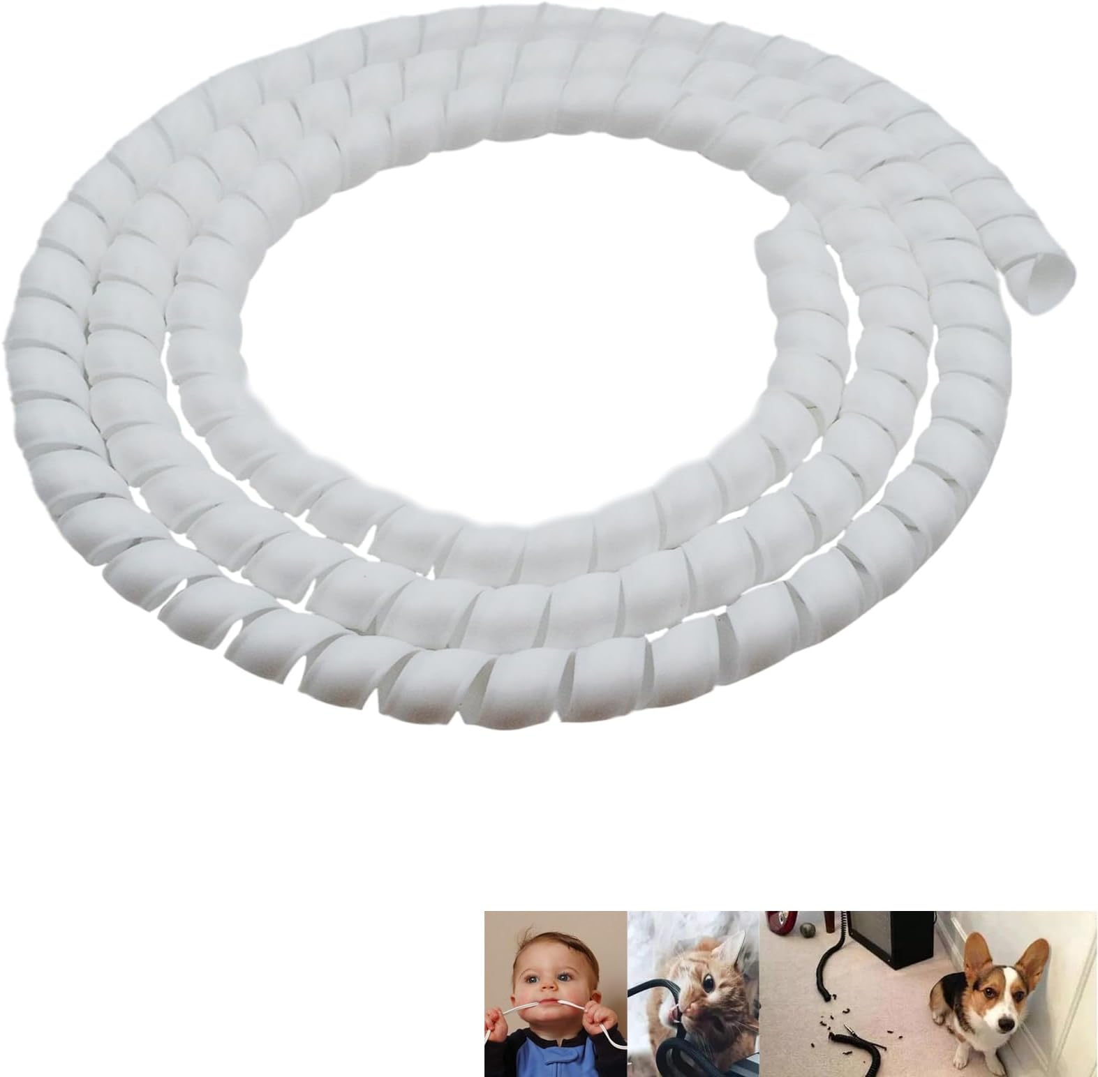 5 mx0.01 m office cable jacket hiding dog and cat cables shell cable ...