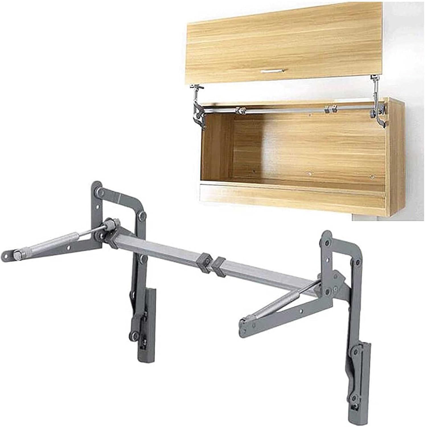 Arm Mechanism Hinges Vertical Swing Lift Up Stay Pneumatic for Cabinet ...