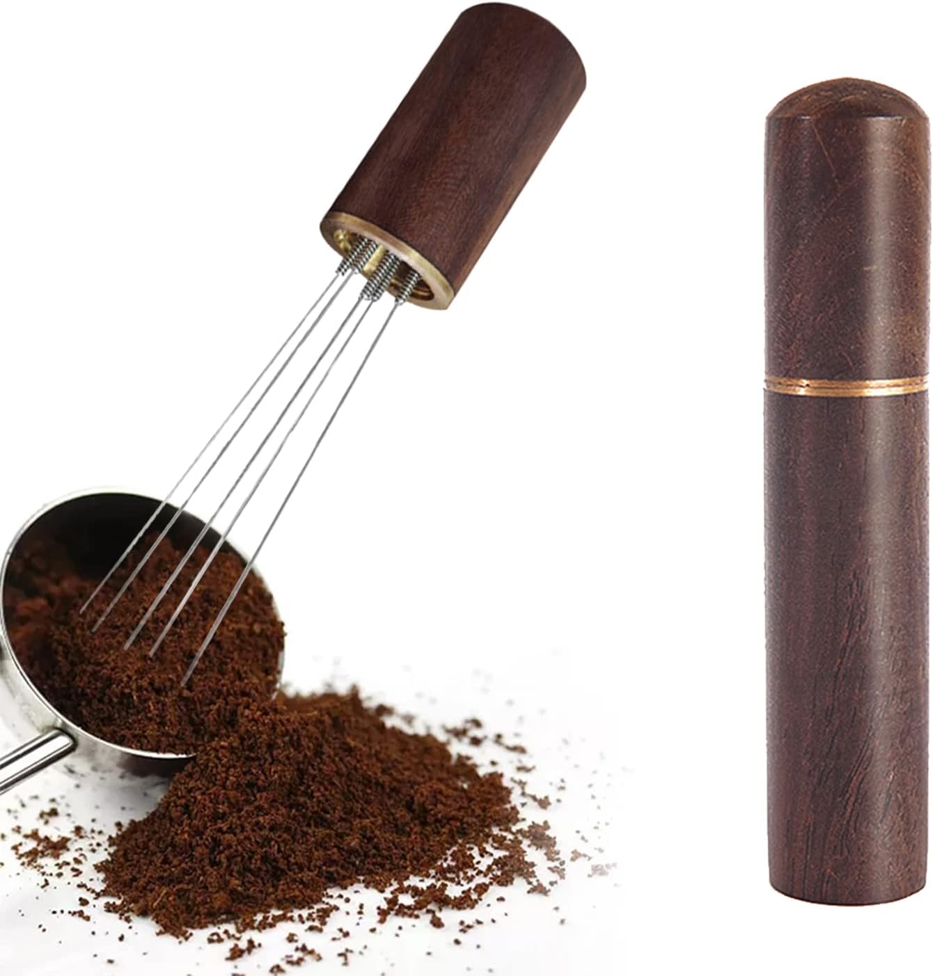 Espresso Coffee Stirrer, Portable Wdt Tool Stainless Steel 5-pin ...