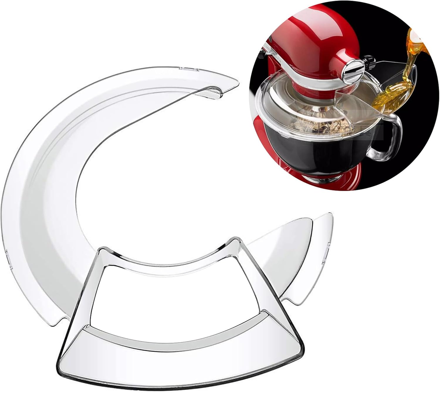 Amazon.com: ROYUEXT Pouring Shield for KitchenAid 4.5-5 Quart Mixer ...