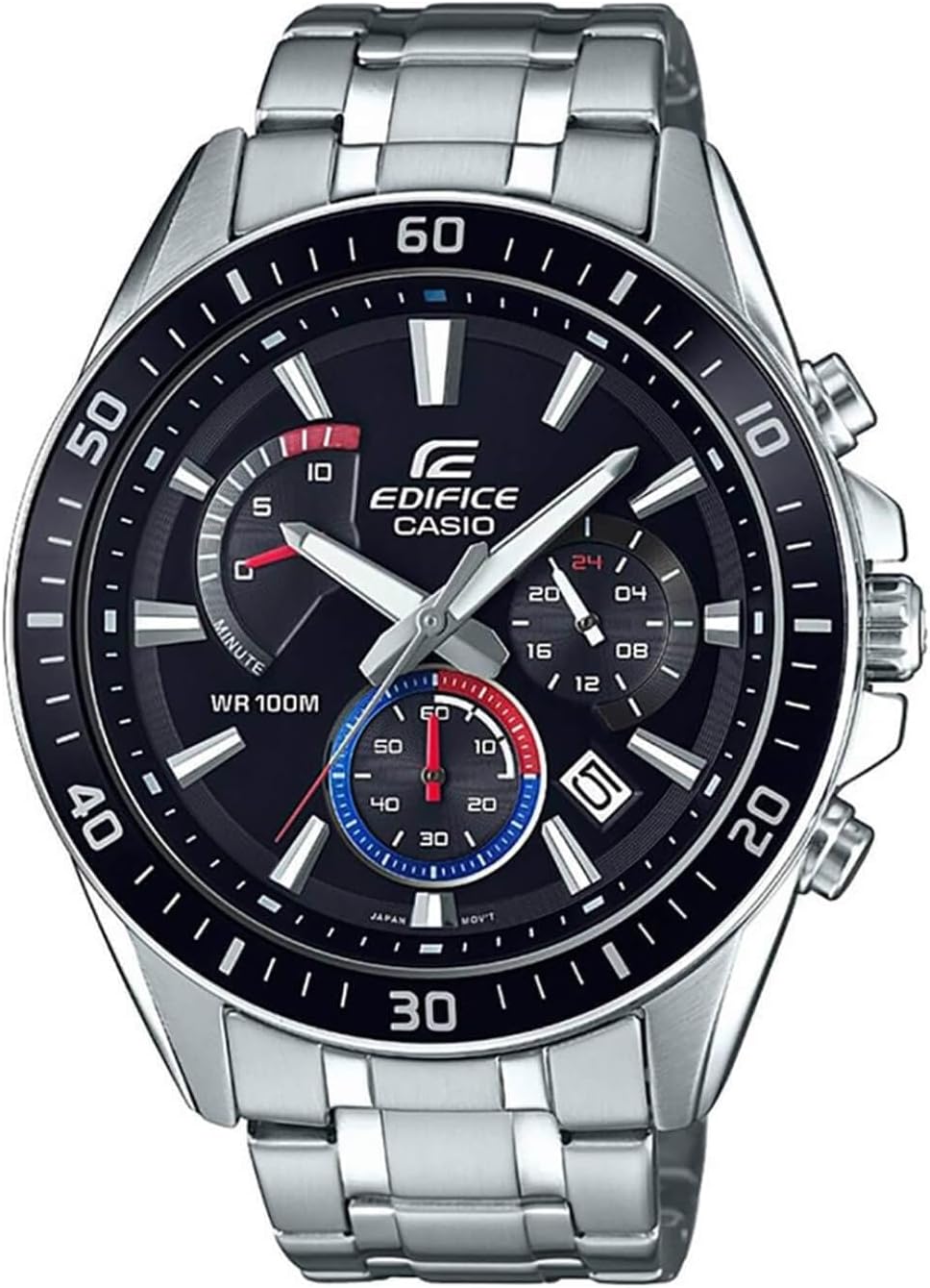 Casio Edifice Analog Black Dial Men's Watch - EFR-559DC-1AVUDF (EX428 ...
