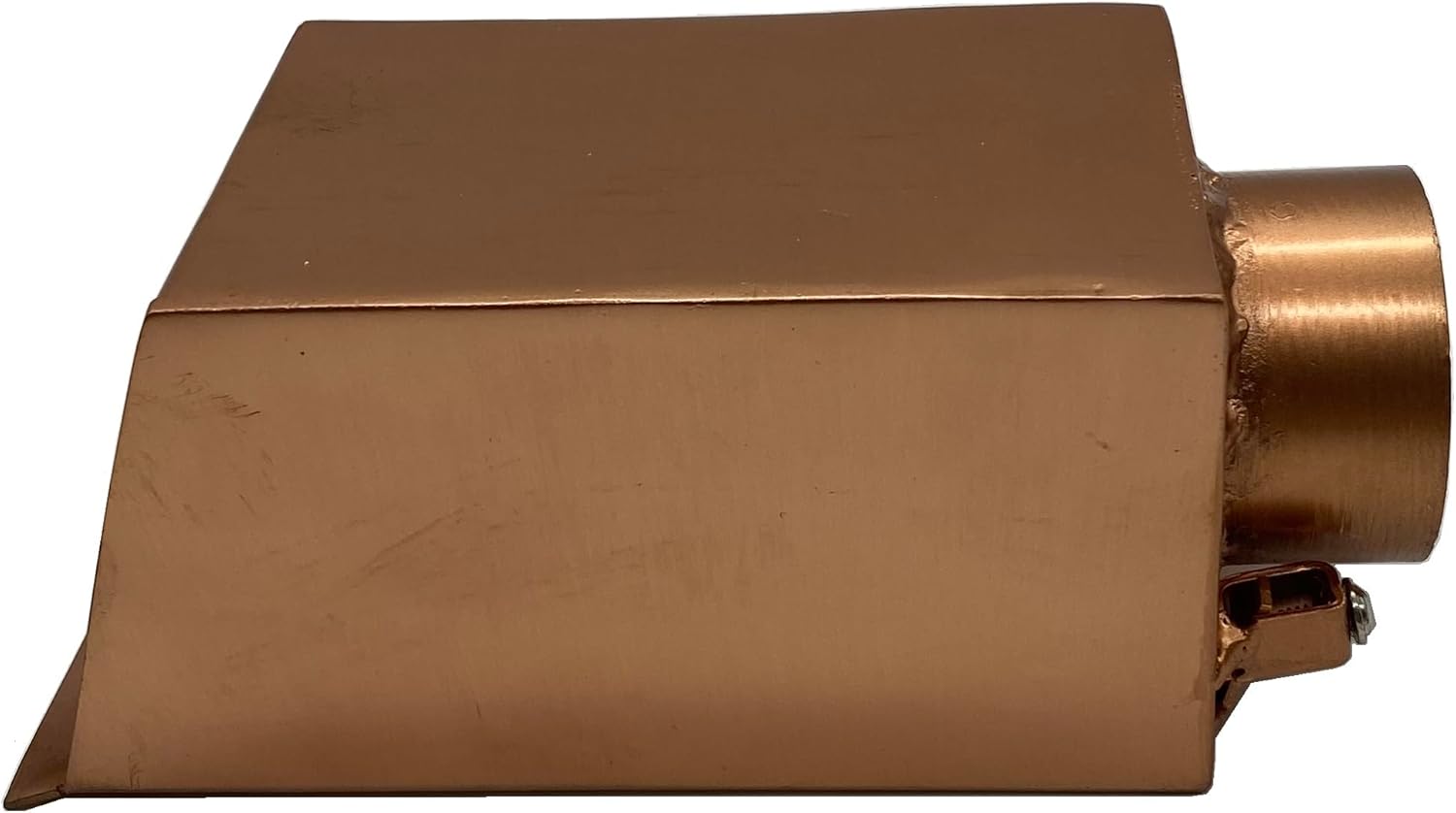 Amazon.com: 3 Inch Wide Copper Metal Wall Mounting Cascading Spillway ...