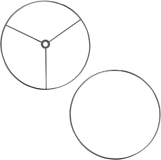 Lamp Shade Ring Set to Make a DIY Drum Ring Lamp Shade - US Style ...