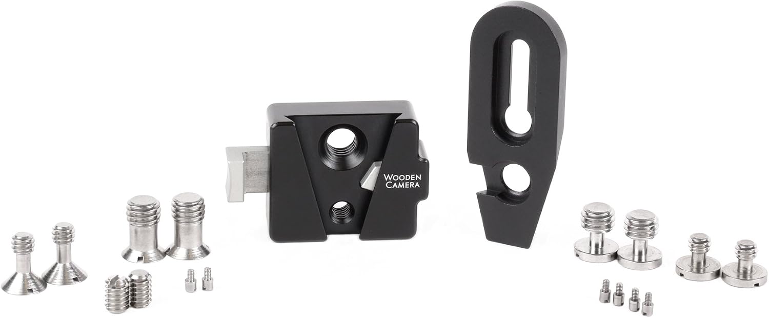 Amazon.com: Wooden Camera - Offset V-Lock Accessory Wedge & Base ...